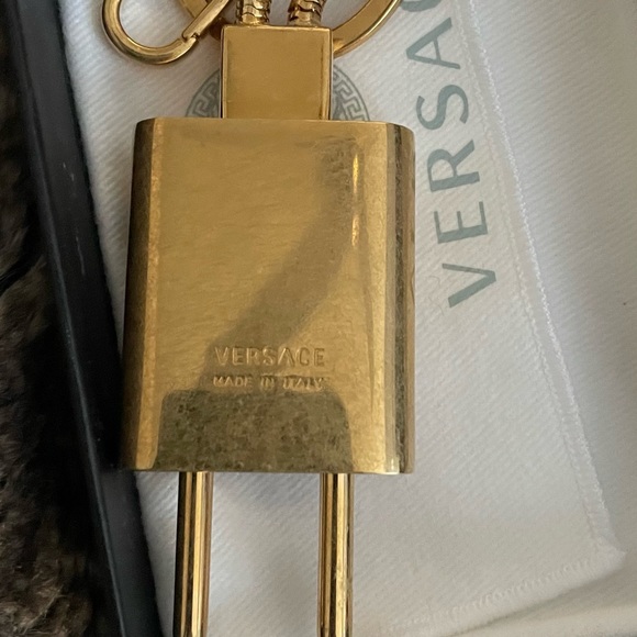 Versace | Accessories | Versace Plug Keychain | Poshmark